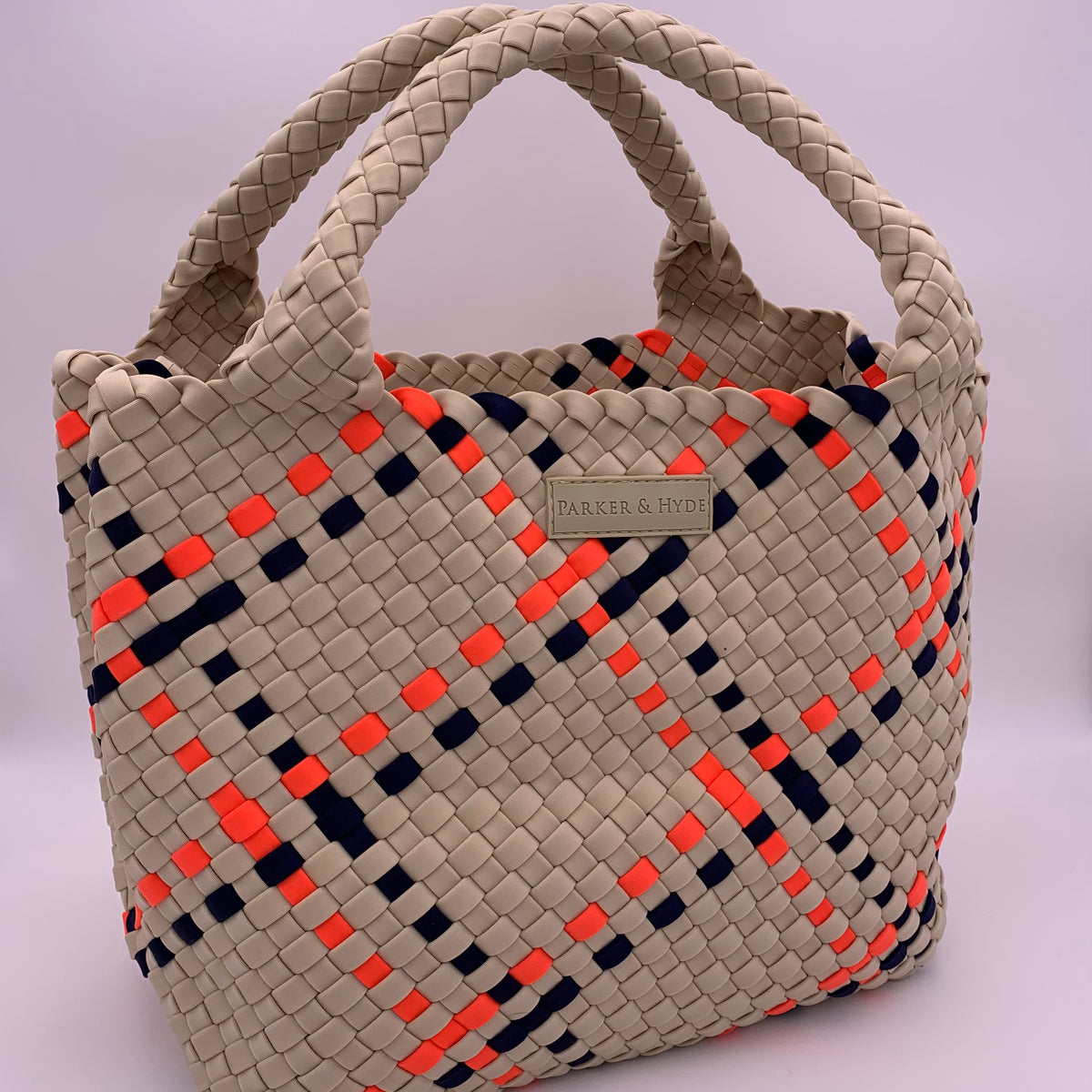 Neoprene Woven Tote Bag – HAMILTON GRACE DESIGNS